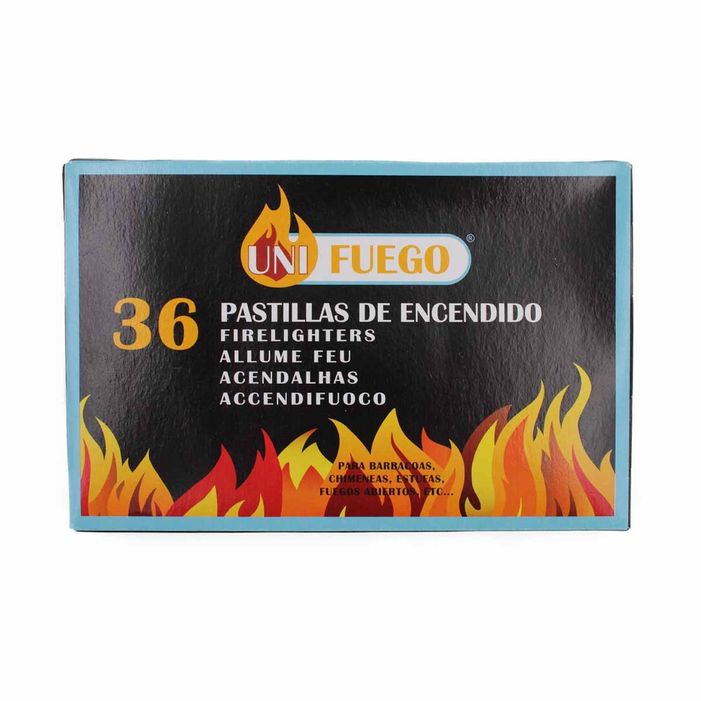 PASTILLAS FUEGO UNIFUEGO 36 UND BLANCAS | Ranger new